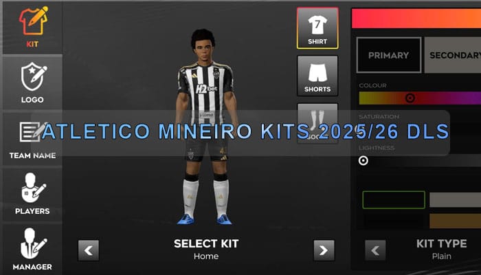 Atletico Mineiro Kits 2025/26 DLS 25 | Dream League Soccer 25