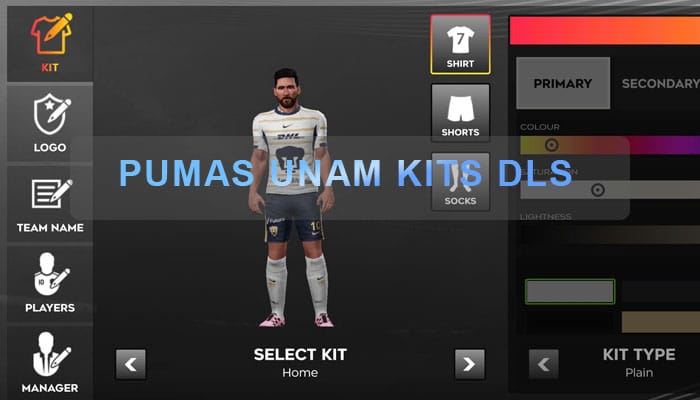 Pumas UNAM Kits 24/25 DLS 25 | DLS Game Net - FTG