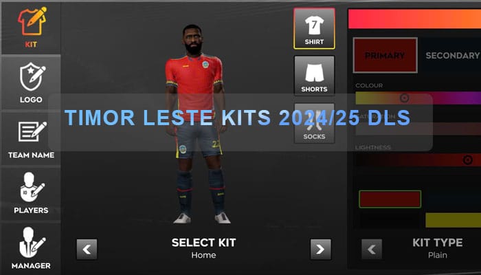 Timor Leste Kits 2024/25 DLS 25 | Dream League Soccer 26 | DLSGame