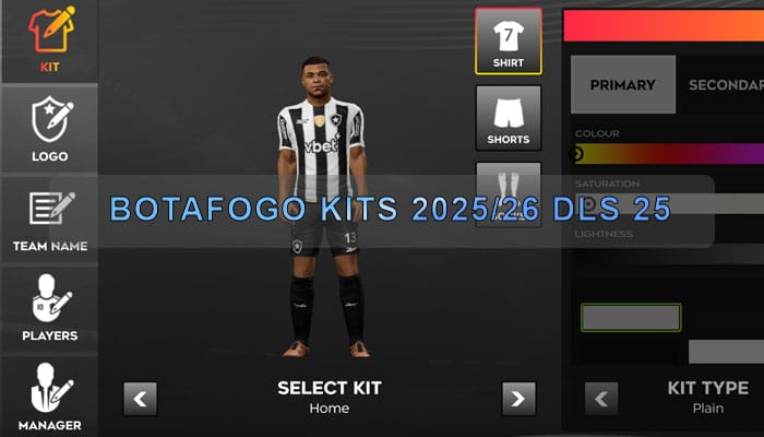 Botafogo Kits 2025/26 DLS 25 | Dream League Soccer 2026 | FTG