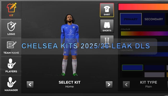 Chelsea Kits 2025/26 DLS 25 | Dream League Soccer 25