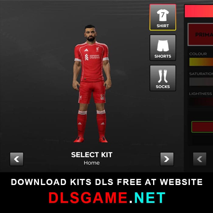 Liverpool Kits 2025/26 DLS 26 | Dream League Soccer 2026