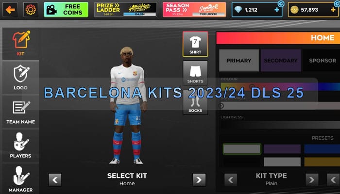 Barcelona Kits 2023/24 DLS 25 | DLS Game Net