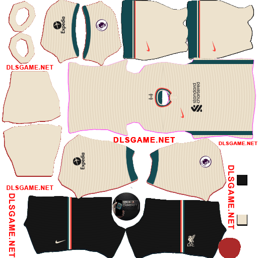 Liverpool Kits 2021/22 DLS 25 | Dream League Soccer 25